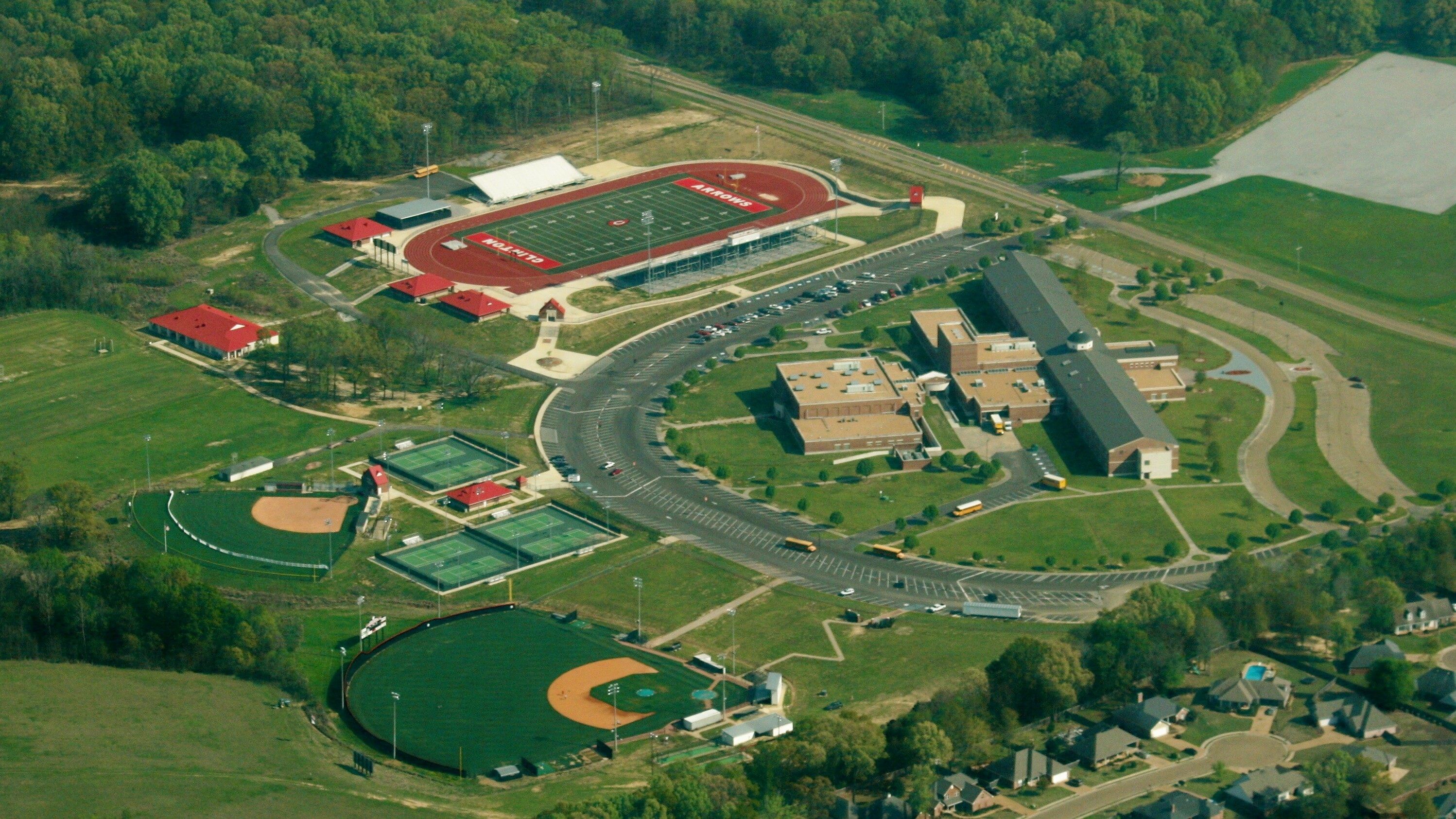 Locations Hub - Clinton High School - Aerial Views