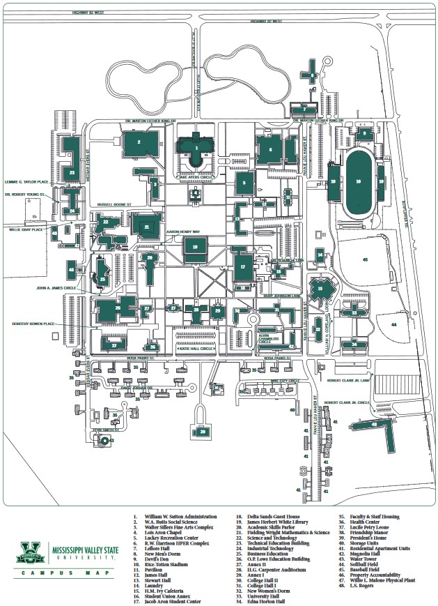 Locations Hub - Mississippi Valley State University